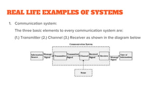 Systems and their properties | PPTX