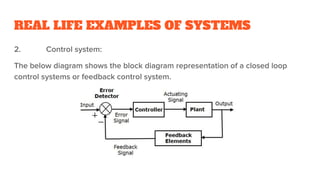 Systems and their properties | PPTX