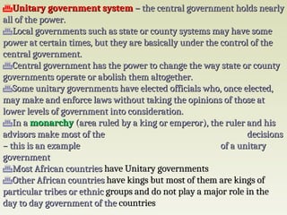 systemsandtypesofgovernment 2.ppt in international relations | PPT