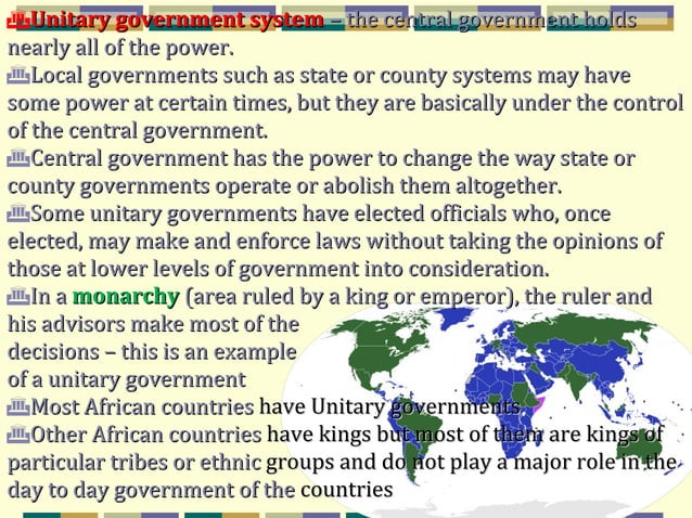 Systems and types of government review | PPT