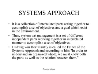 Systems approach | PPT