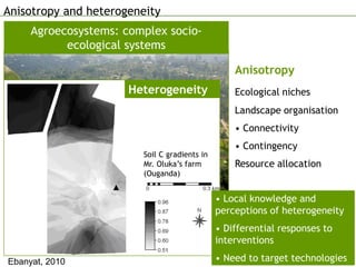 Systems approaches to support ecological intensification | PPT