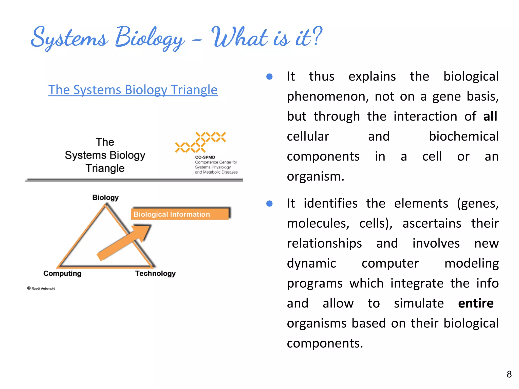 Systems biology | PDF