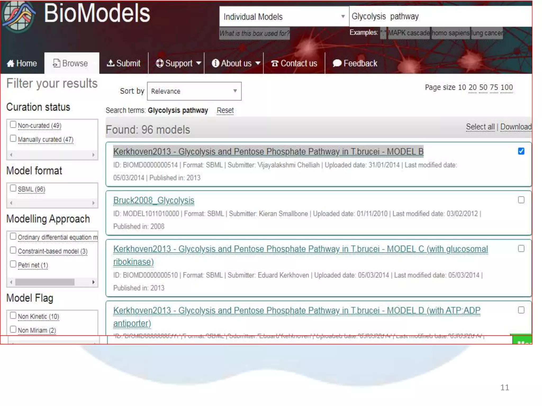 SYSTEMS BIOLOGY MARKUP LANGUAGE.pptx | Chemistry | Science