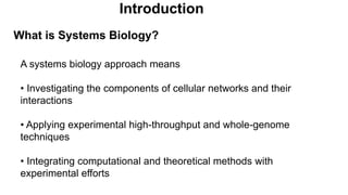 Systems Biology Presentation.pptx