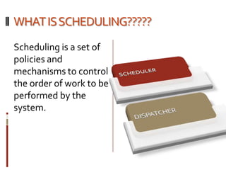 Computer System Scheduling | PPTX