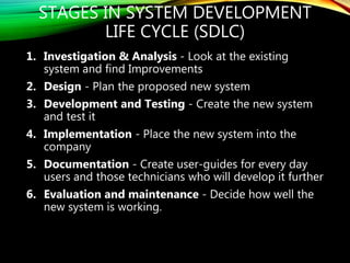 Systems development cycle | PPTX
