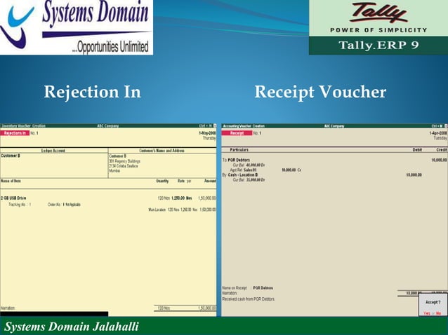 Tally ERP 9 ppt. | PPTX