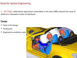 overview on system engineering: applications | PPT