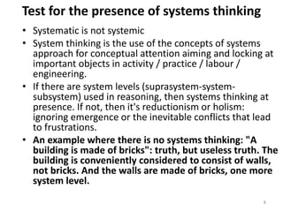 Contemporary Systems Engineering (oct 2022) | PPTX