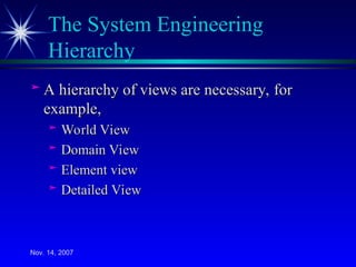 Systems Engineering - System Modeling.ppt