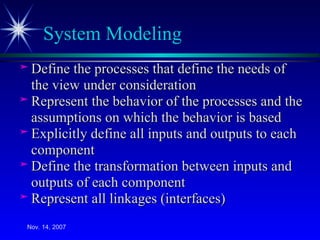 Systems Engineering - System Modeling.ppt