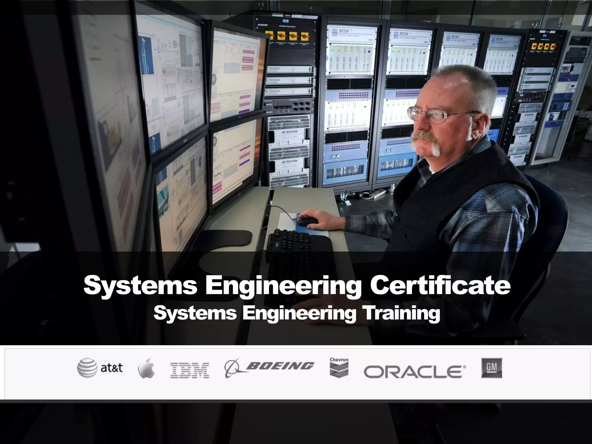 Systems Engineering Professional Certification, Systems Engineering ...