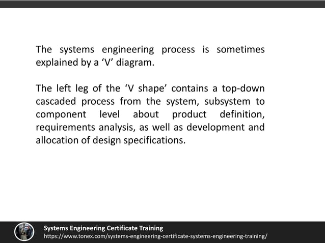 Systems Engineering Professional Certification, Systems Engineering ...