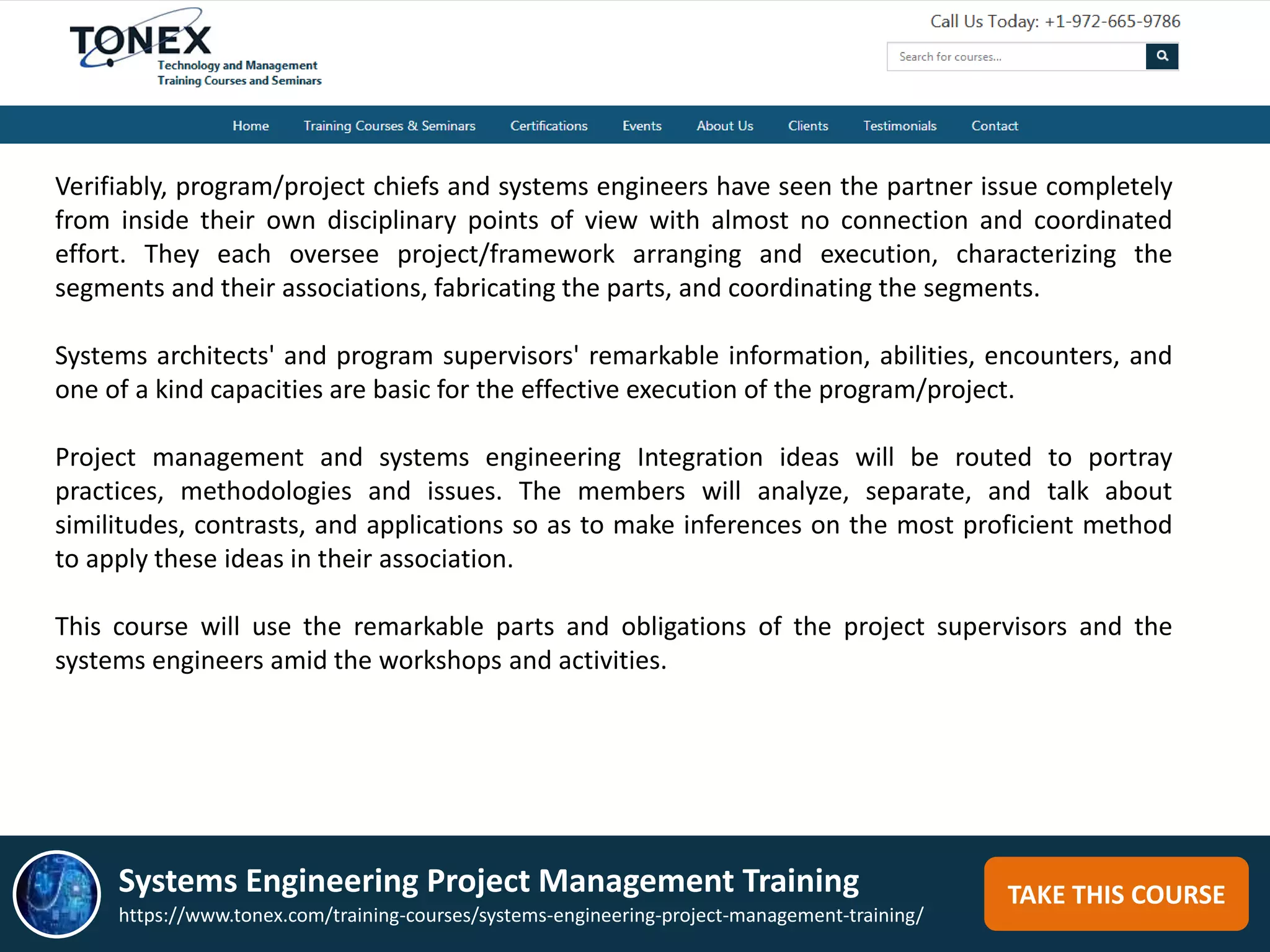 Systems Engineering Project Management Training | PPT