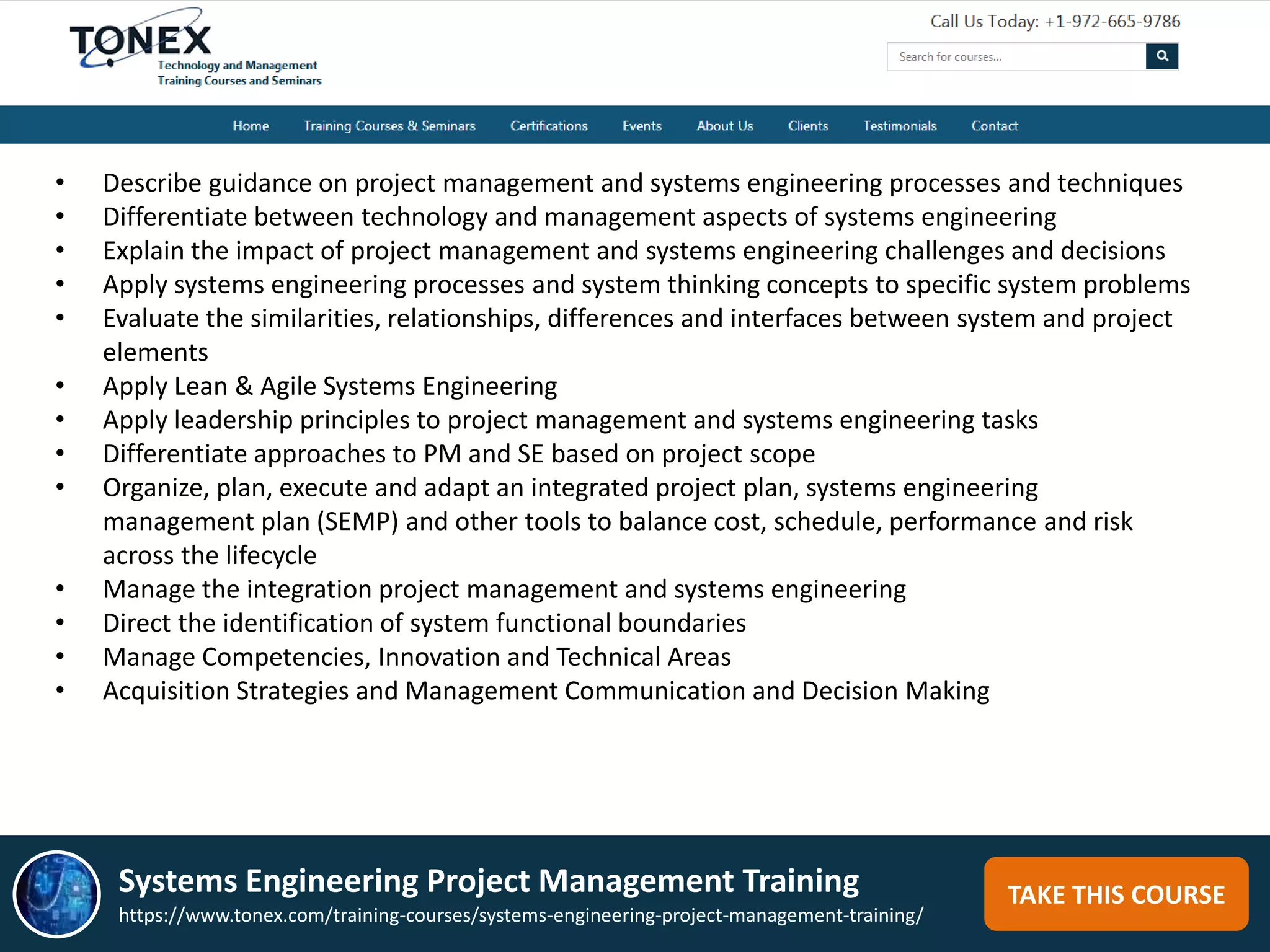 Systems Engineering Project Management Training | PPT
