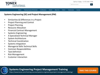Systems Engineering Project Management Training | PPT