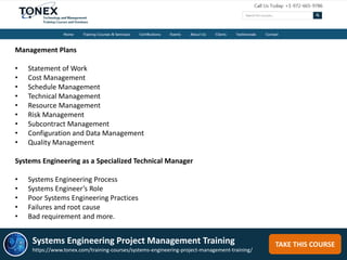 Systems Engineering Project Management Training | PPT
