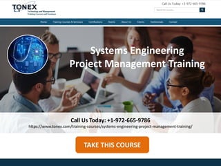 Systems Engineering Project Management Training | PPT