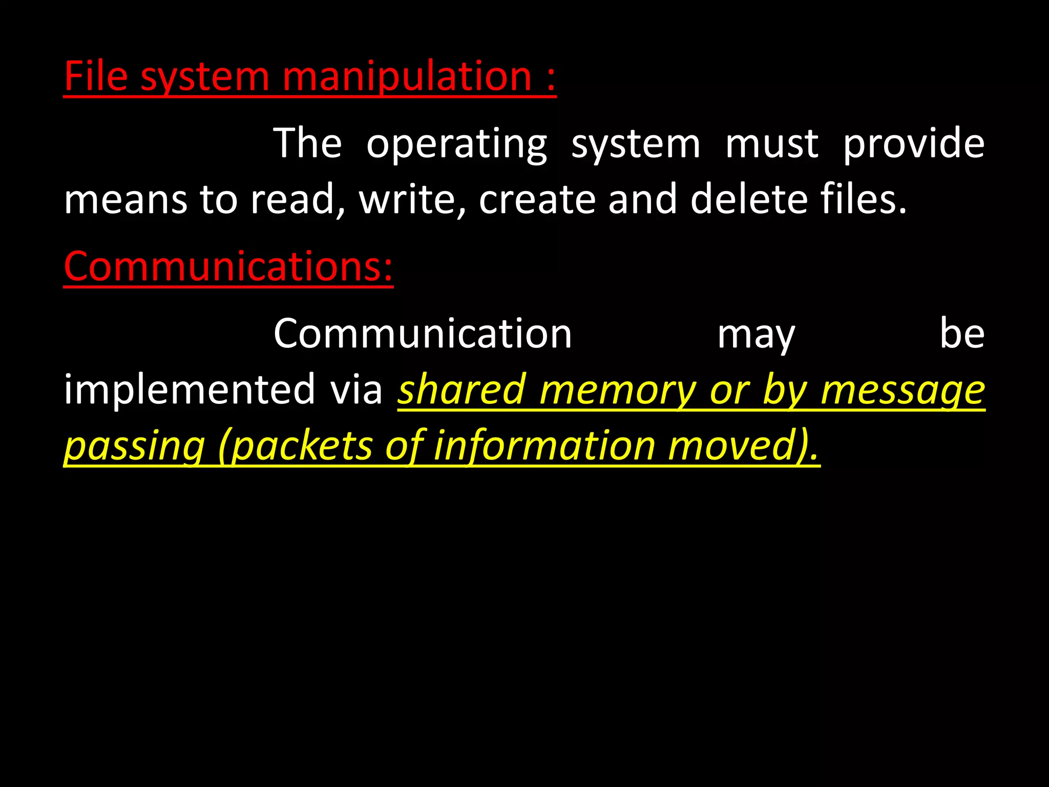 System service | PPTX