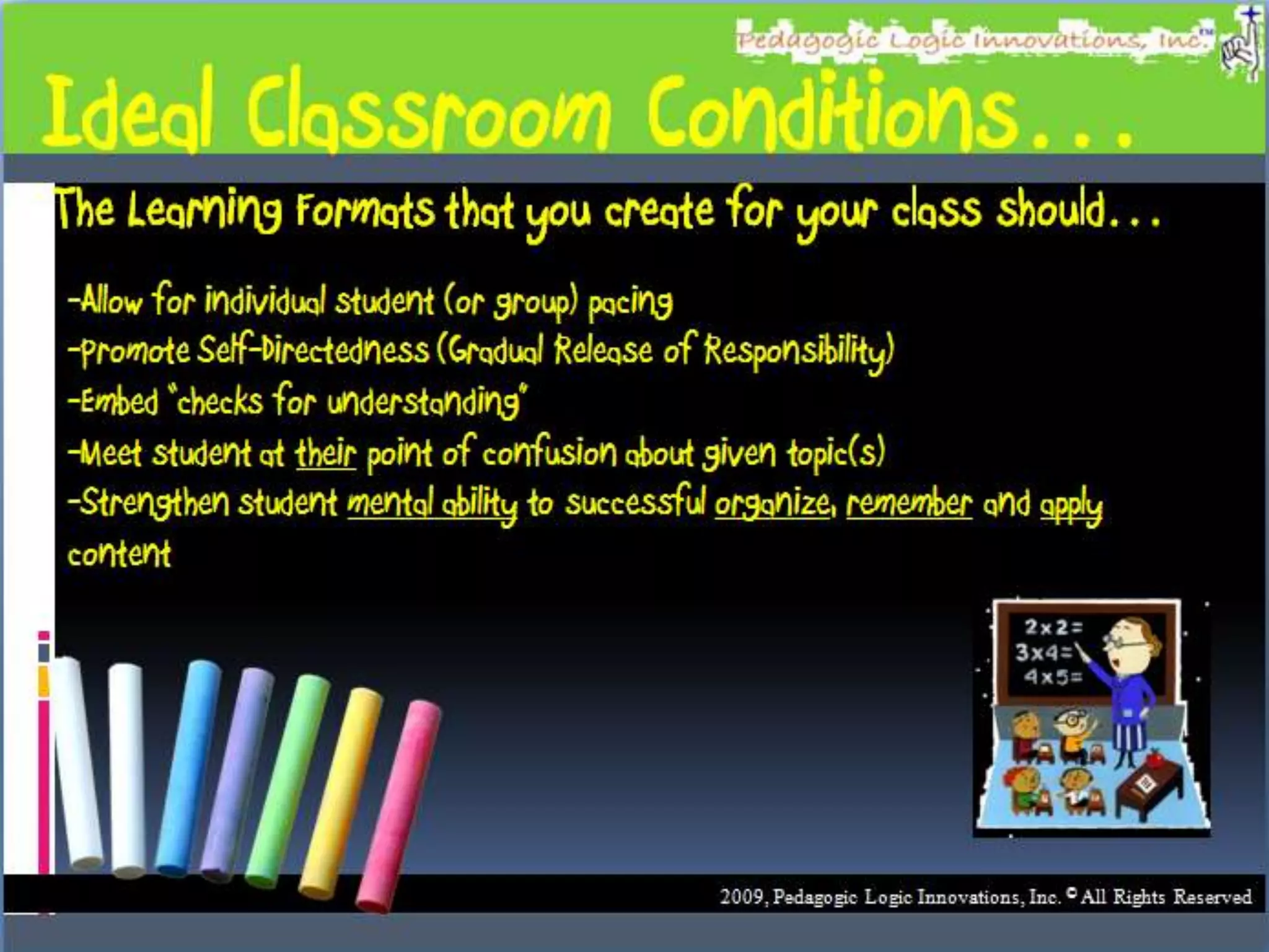 Systems For Effective Classroom Facilitation (Phase Iii Metacognition ...