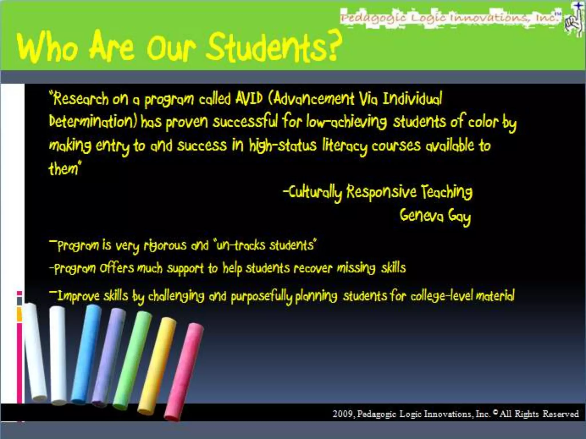 Systems For Effective Classroom Facilitation (Phase Iii Metacognition ...