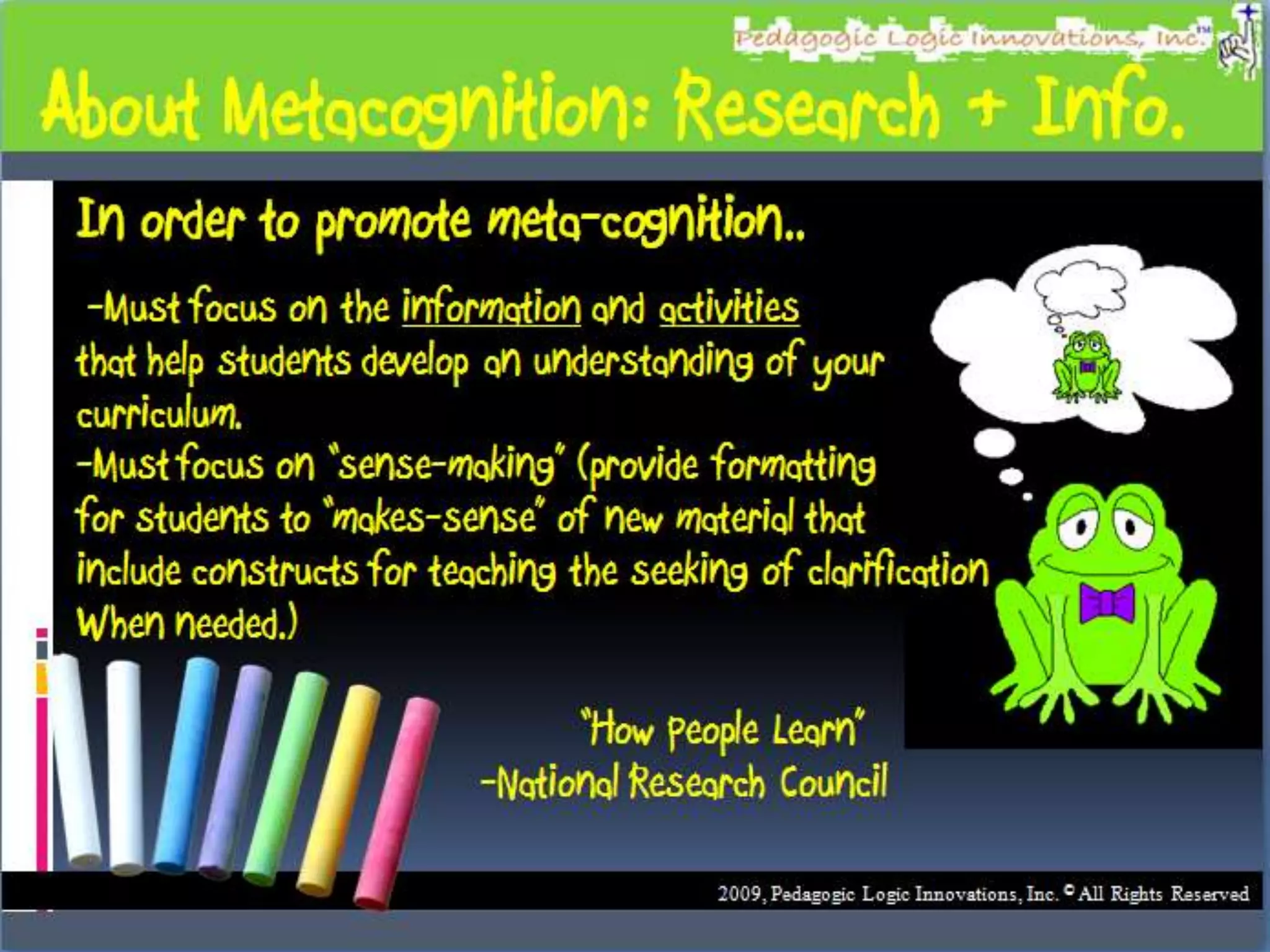 Systems For Effective Classroom Facilitation (Phase Iii Metacognition & Comprehension) | PPTX