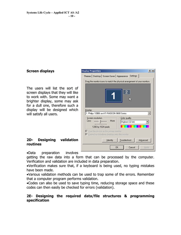 Systems Lifecycle workbook | DOC | Computing | Technology & Computing