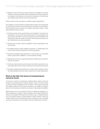 System smoke detectors_appguide_spag91 | PDF