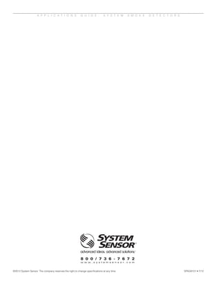 System smoke detectors_appguide_spag91 | PDF