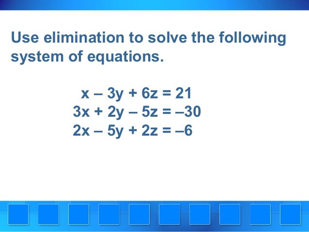 Systemsof3 equations