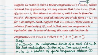 Systems of congruence | PDF