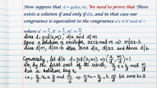 Systems of congruence | PDF