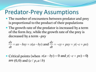 Systems Of Differential Equations | PPTX