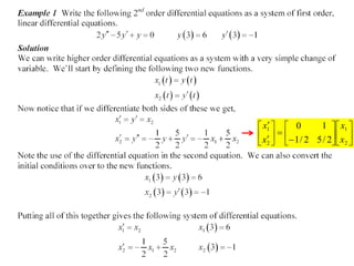 Systems of Differential Equations.ppt