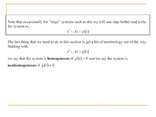 Systems of Differential Equations.ppt