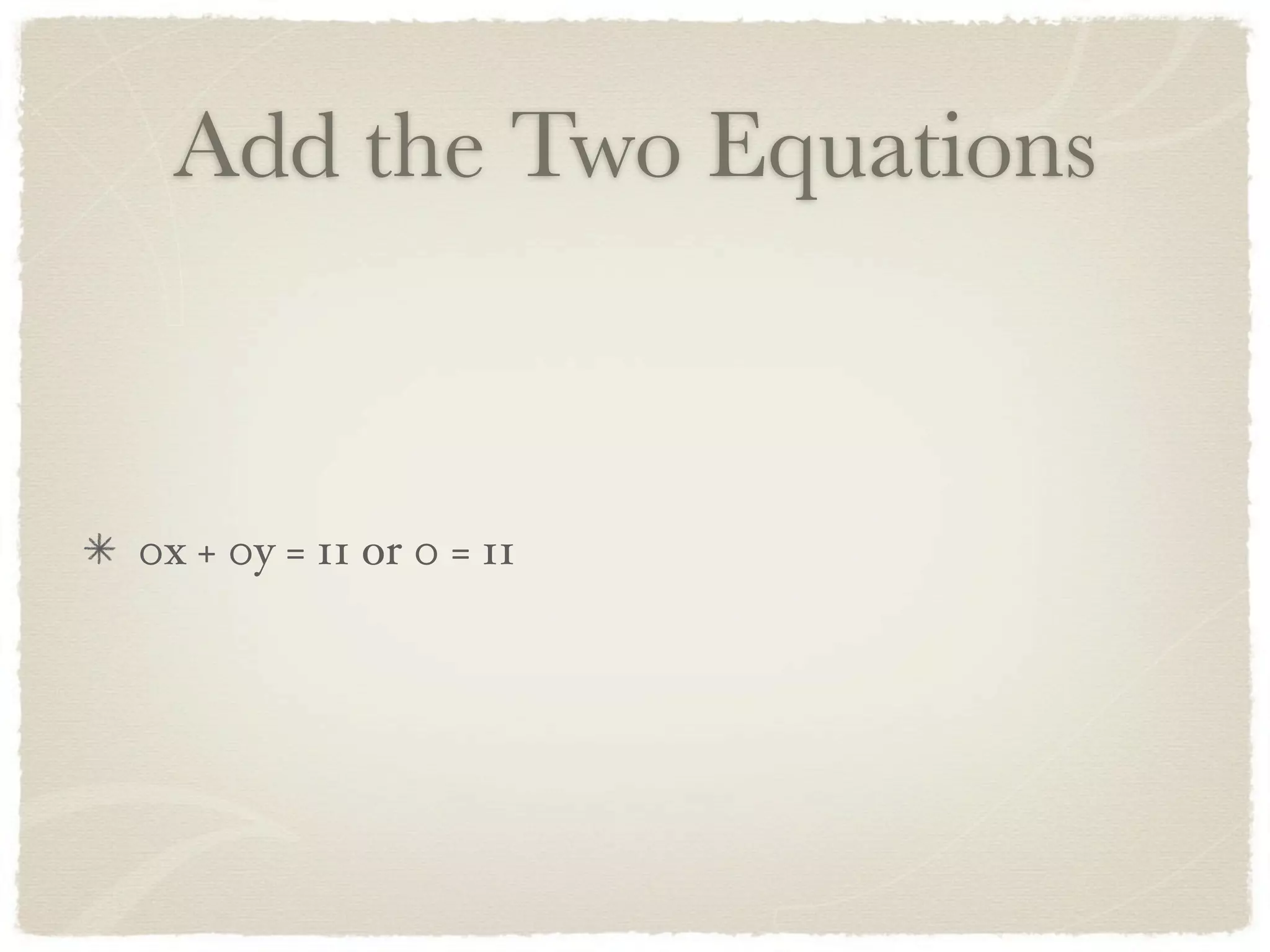 Systems of equations | PPT