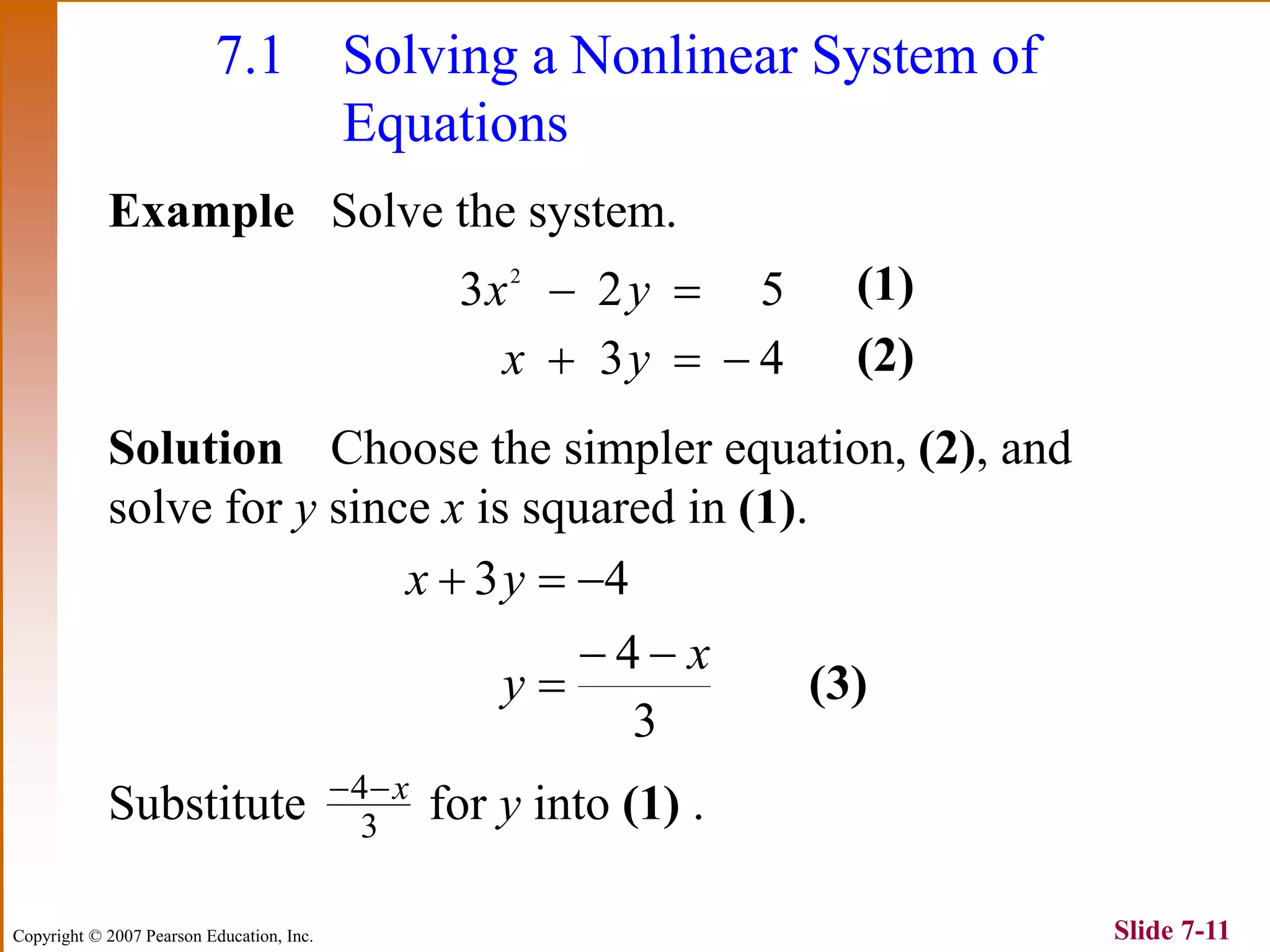Systems of equations | PPTX