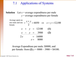 Systems of equations | PPTX