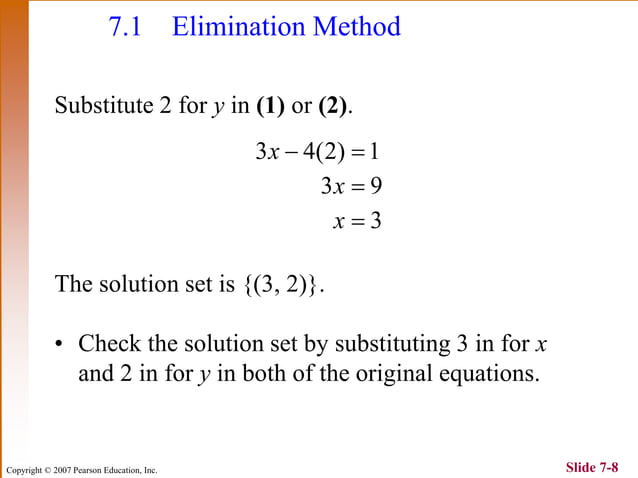 Systems of equations | PPTX