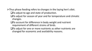 Systems of feeding poultry | PPTX
