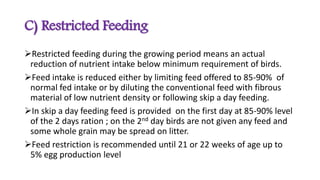 Systems of feeding poultry | PPTX