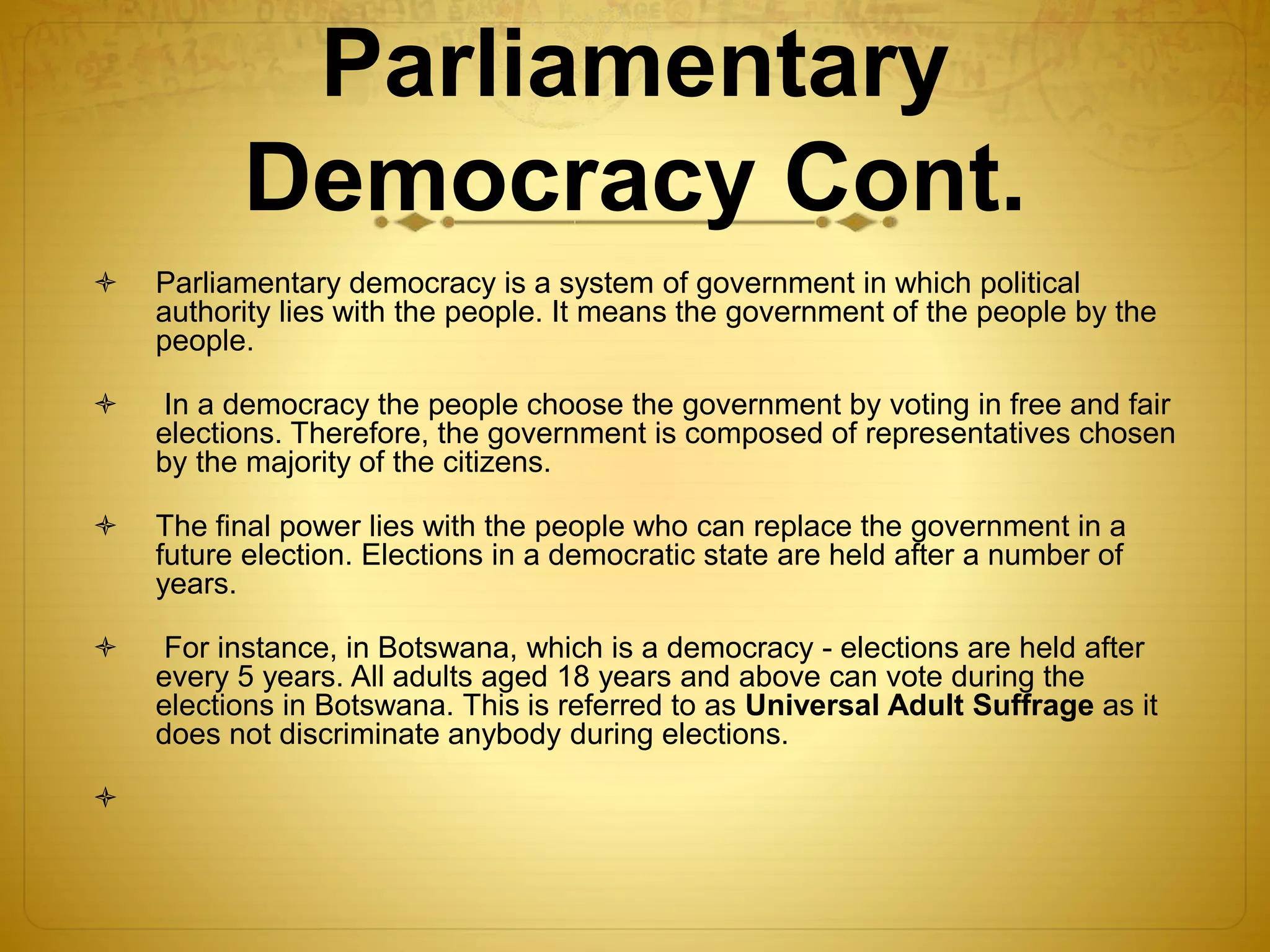 Systems of Government | PPTX