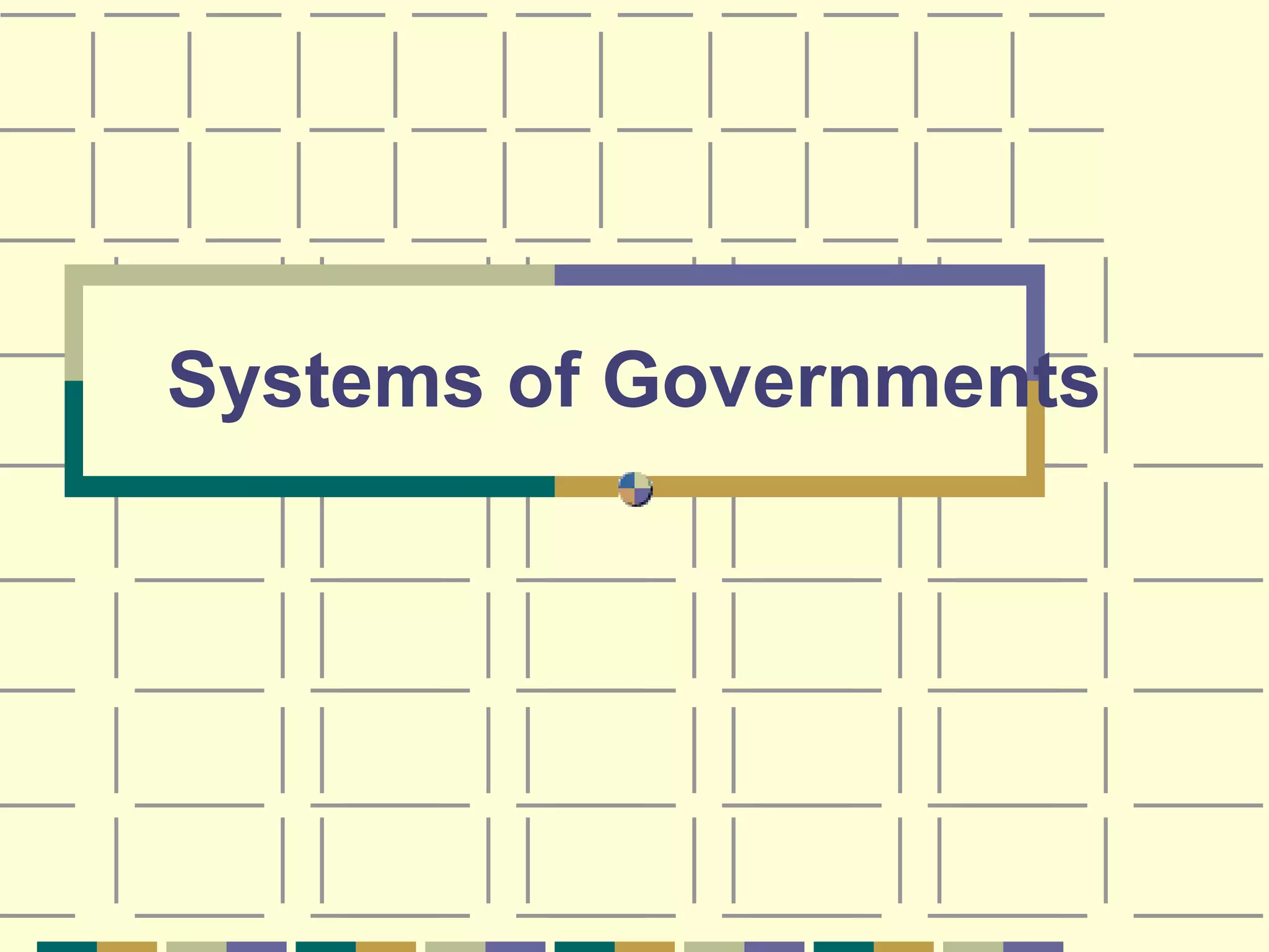 Systems of government powerpoint (unitary, confederation, federal ...