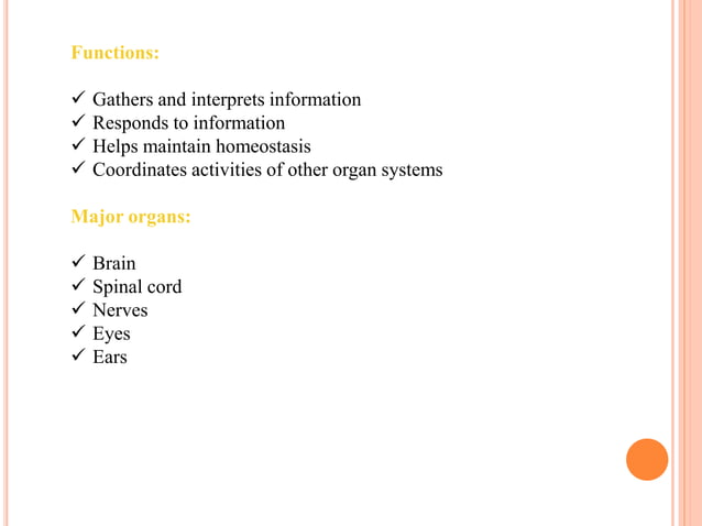 Systems of human body | PPTX