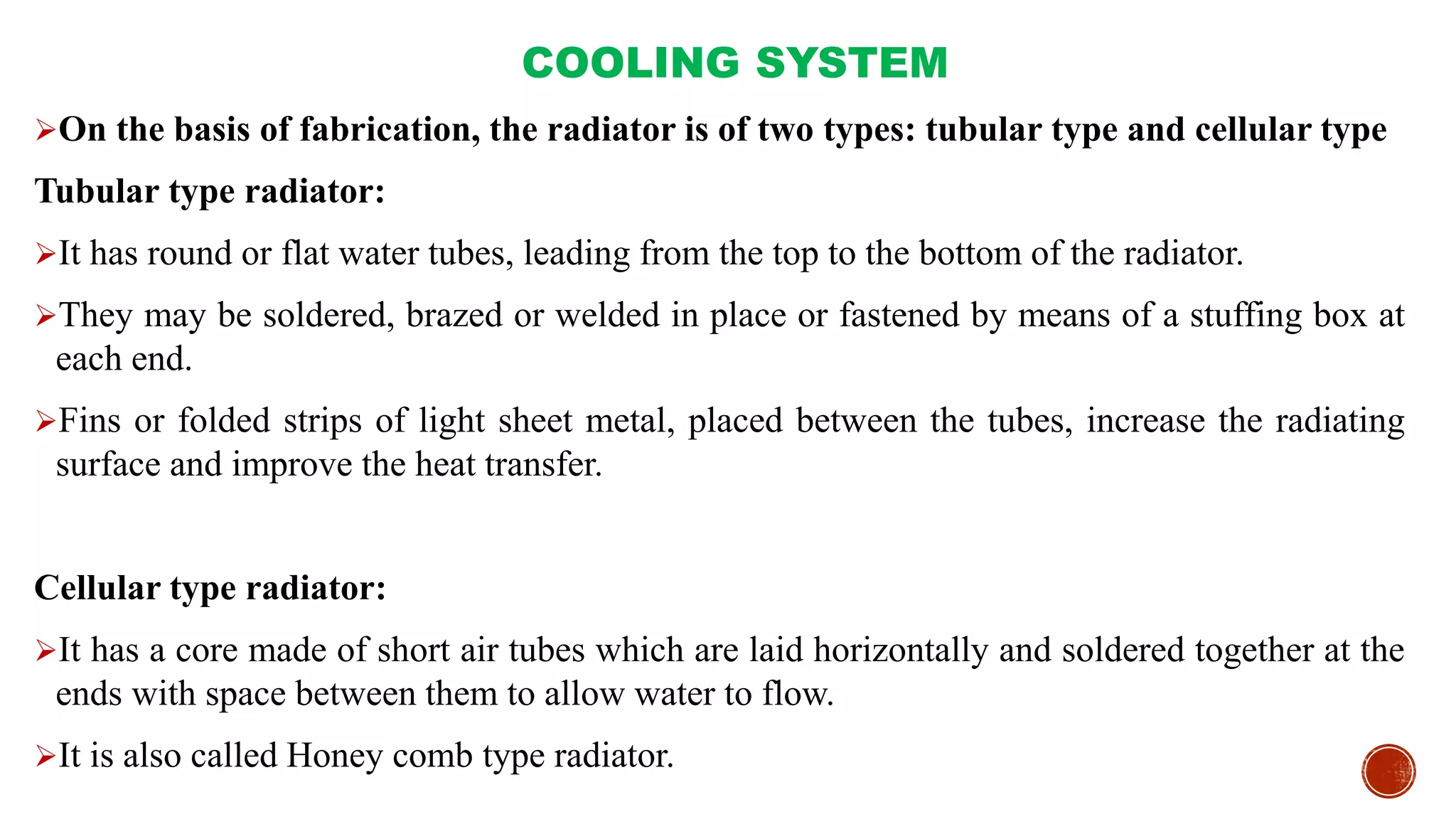 SYSTEMS OF IC ENGINE- Cooling System.pptx