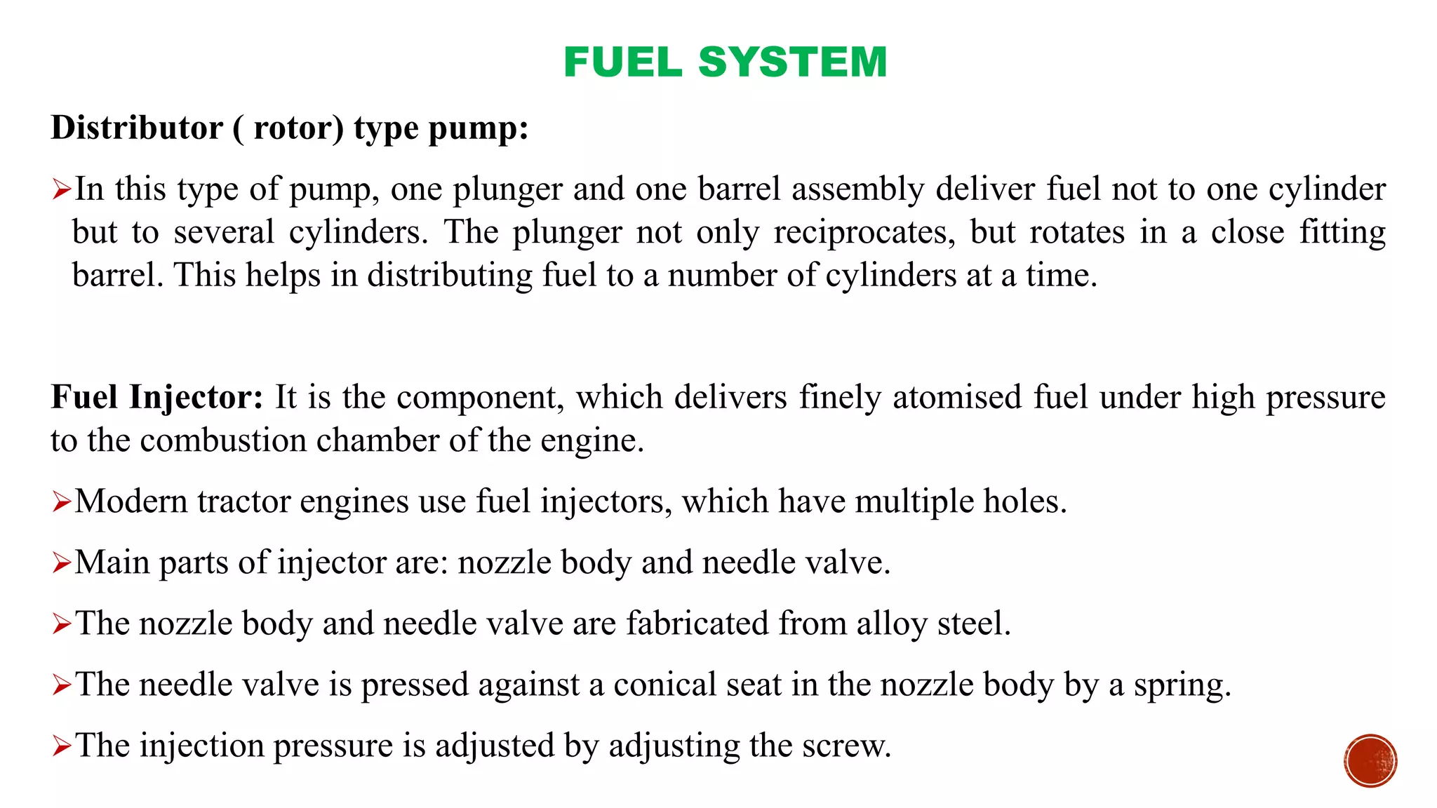 SYSTEMS OF IC ENGINE- Fuel System.pptx