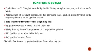 SYSTEMS OF IC ENGINE-Ignition system.pptx