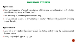 SYSTEMS OF IC ENGINE-Ignition system.pptx