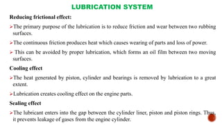 SYSTEMS OF IC ENGINE- Lubrication System.pptx